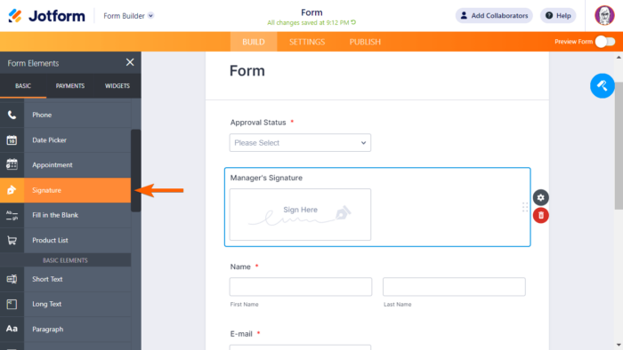 A General Approach on Building an Approval Process Workflow