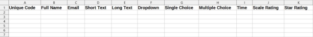 How to Use the Spreadsheet to Form Widget