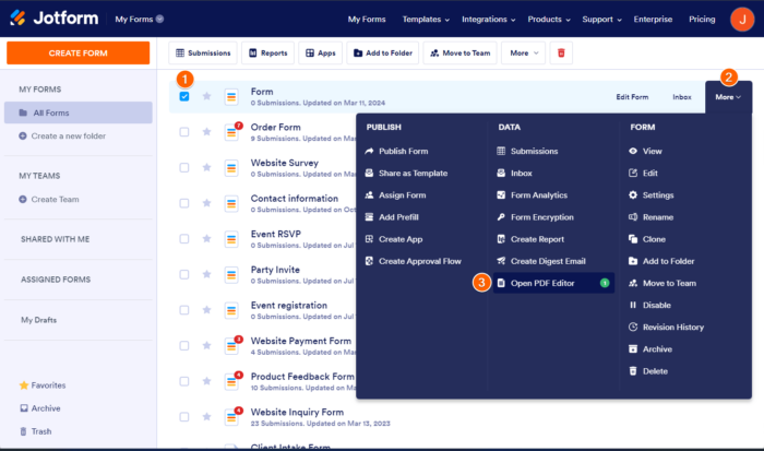 How to Include a Link on the PDF Copy of Submissions