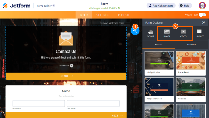 When to Use Card Forms