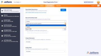 How to Set Up the Continue Forms Later Feature in Card Forms