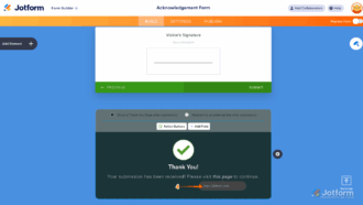 How to Customize or Hyperlink a Sub-Header on the Jotform Card Thank ...