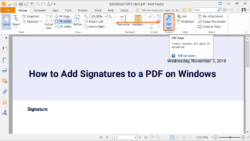 How to create a signature for PDF files in Foxit Reader | The Jotform Blog