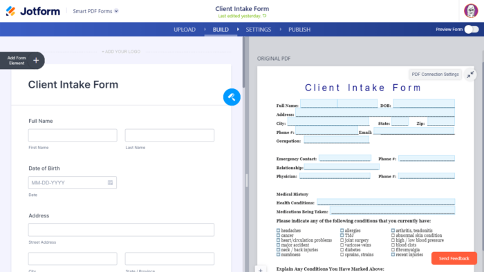 How to Import Your Own PDF With Smart PDF Forms