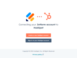 How to Integrate Jotform with HubSpot CRM