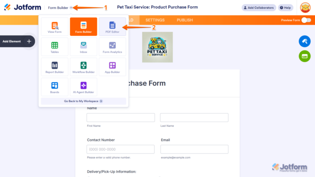 How to Create or Edit Your Form PDF Submission Report