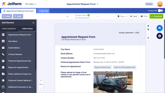 How to Create or Edit Your PDF Submission Report