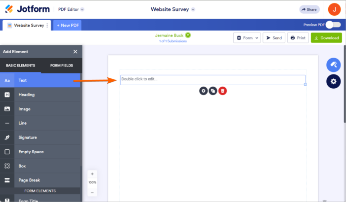How to Use Custom Fields Within a Text Field of a PDF Template