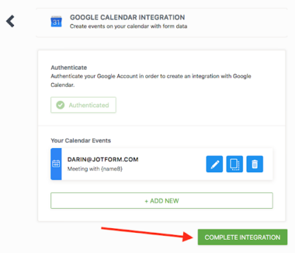 Announcing a new Google Calendar integration | The Jotform Blog