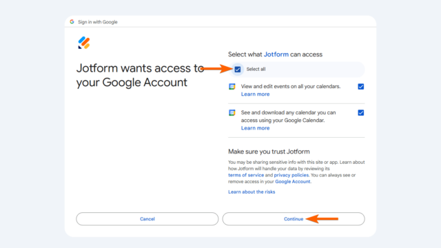 How to Integrate Your Form With Google Calendar
