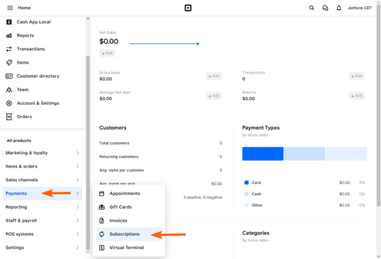 How to Set up and Manage Subscriptions With Square Integration