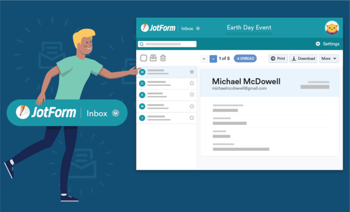 Управлявайте подадени формуляри онлайн | JotForm