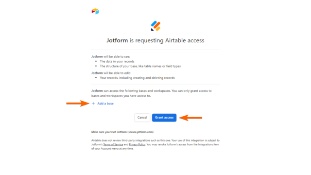 How to Integrate Jotform With Airtable