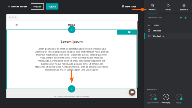 Adding a Form to GoDaddy