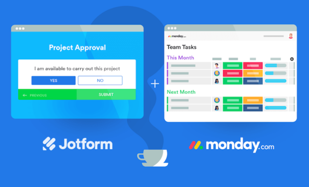 Introducing new monday.com integration | The Jotform Blog