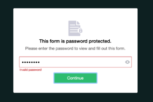 Announcing password-protected forms | The Jotform Blog