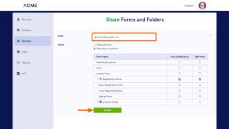 How to Share Forms With Other Users on Enterprise Server