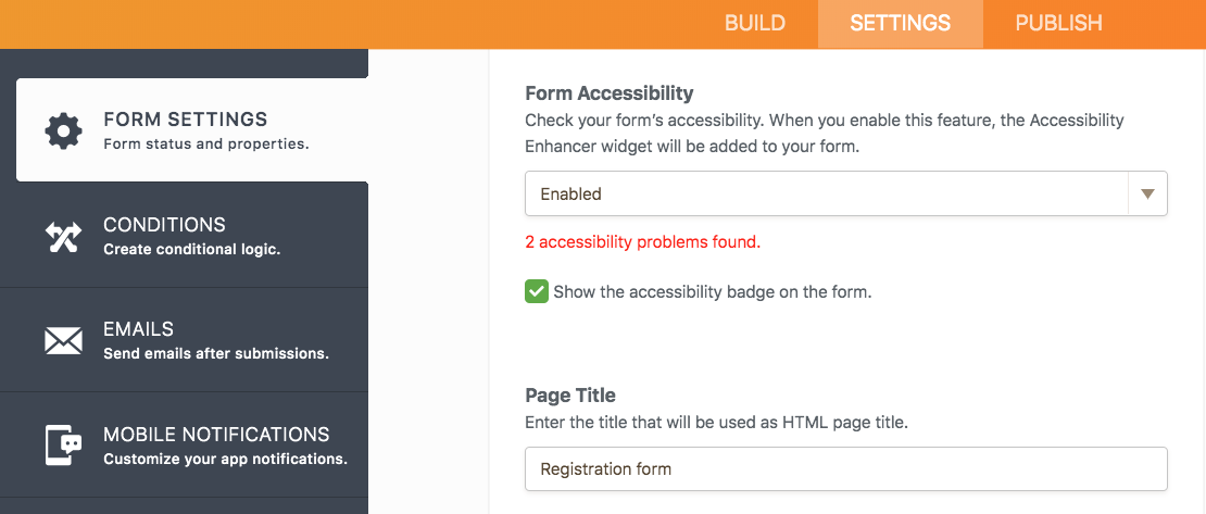 Announcing Accessible Forms: Online forms for all | The Jotform Blog