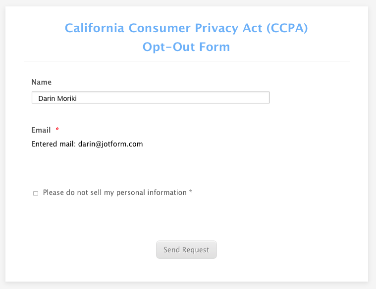 How to make CCPA compliance and data collection easy | The Jotform Blog