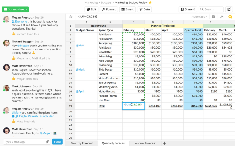 12 of the spreadsheet software options to try in 2024 | The Jotform Blog