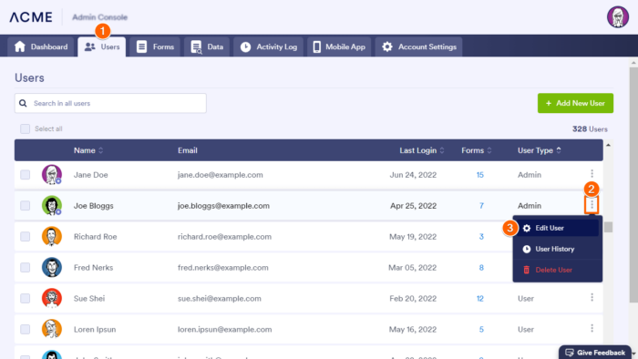 Enterprise Admin Console