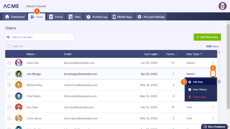 Enterprise Admin Console
