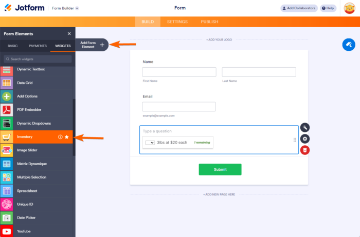 How to Set Up Multiple Choices or Single Choice With Limited Quantity