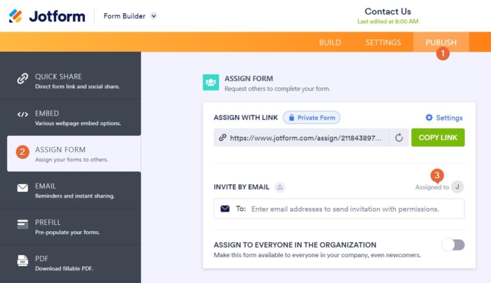 Managing Permissions for Your Assignees