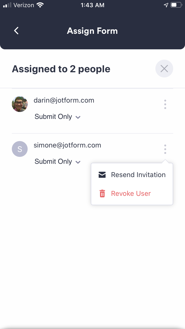 Assign forms in Jotform to improve collaboration | The Jotform Blog