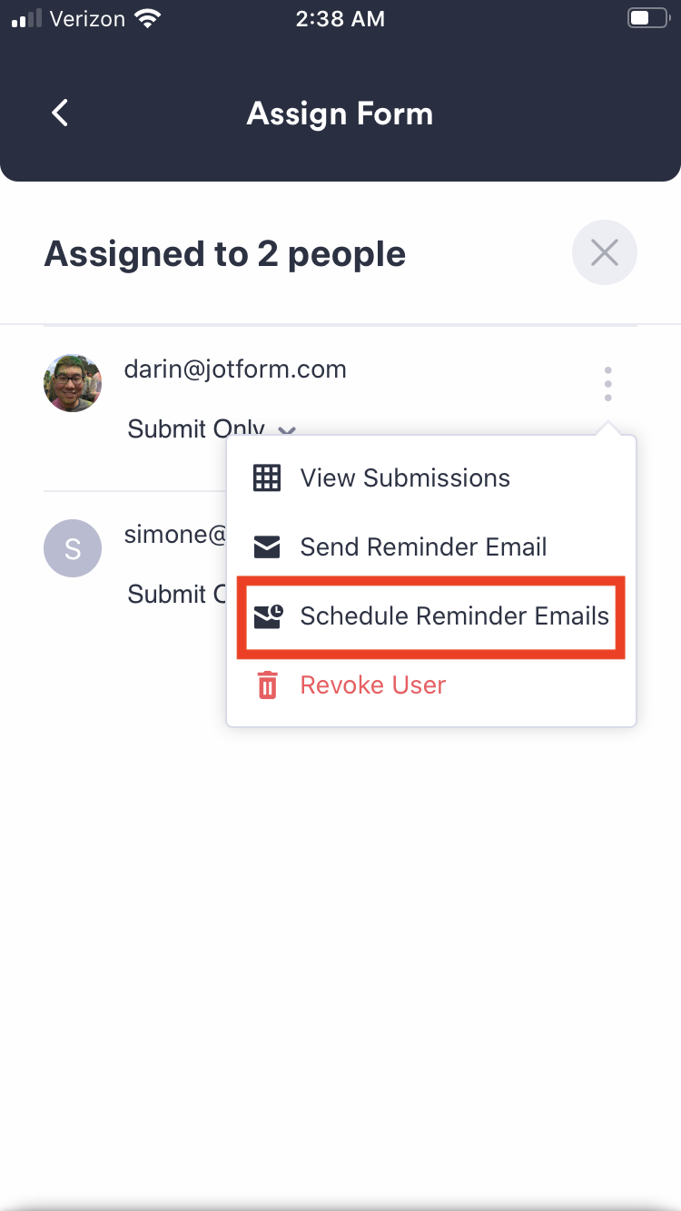 Assign forms in Jotform to improve collaboration | The Jotform Blog