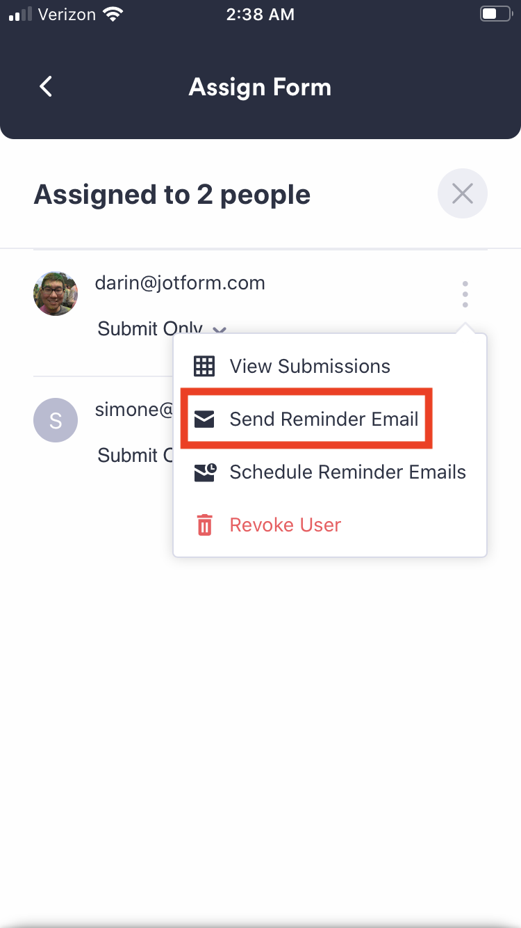 Assign forms in Jotform to improve collaboration | The Jotform Blog