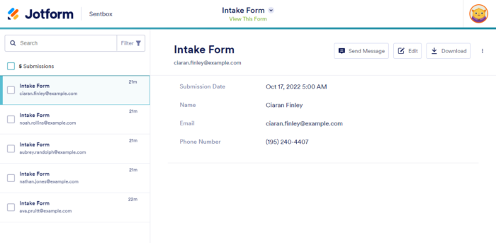 What Is the Assignee Sentbox?