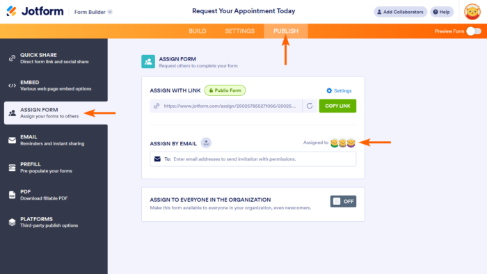 How to View Assignee Submissions