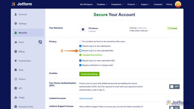 How to Disable ‘Require Log-in to View Uploaded Files’