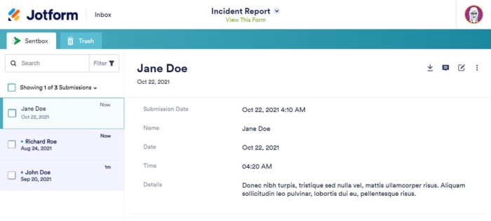 What Is the Assignee Sentbox?