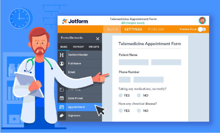 7 ways to use Jotform for telemedicine | The Jotform Blog