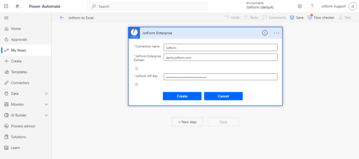 How to Use Jotform Enterprise in Microsoft Power Automate