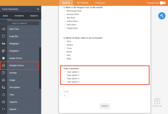 How to create online quizzes and homework assignments