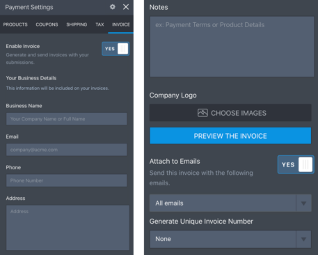How to create an invoice from order forms | The Jotform Blog