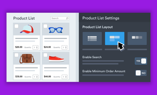 Introducing new card view display options for product order forms | The ...