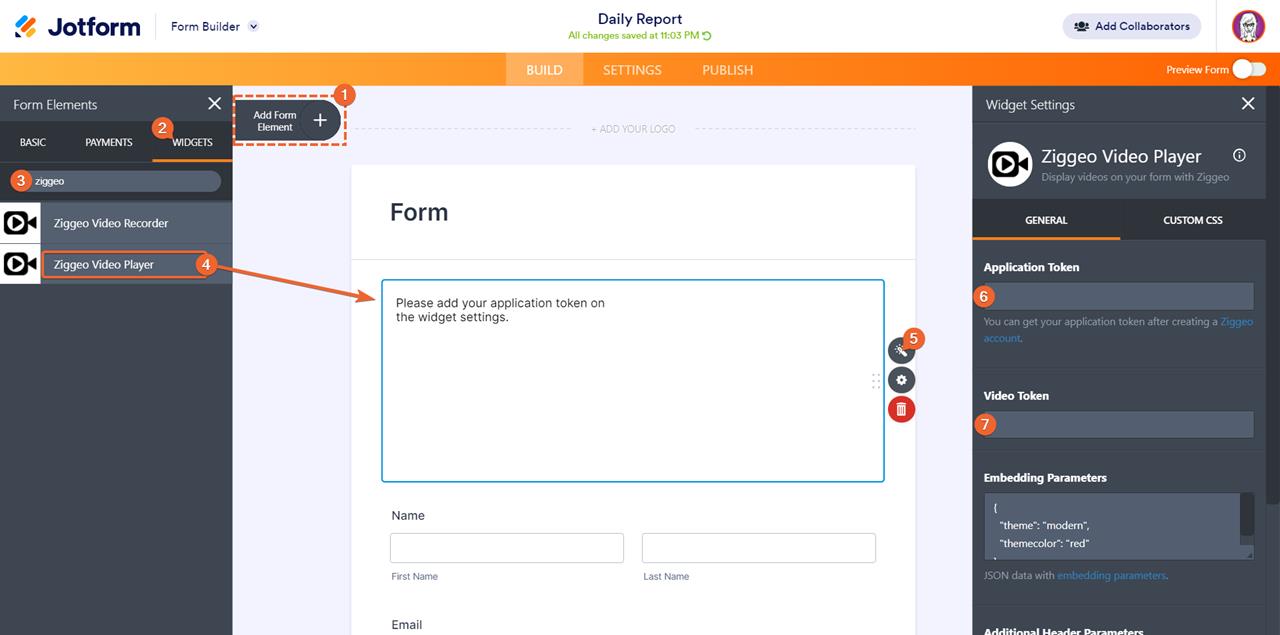How to Display Videos on Forms Using Ziggeo Video Player