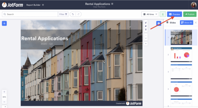 How to present results and gain support with Jotform Report Builder ...