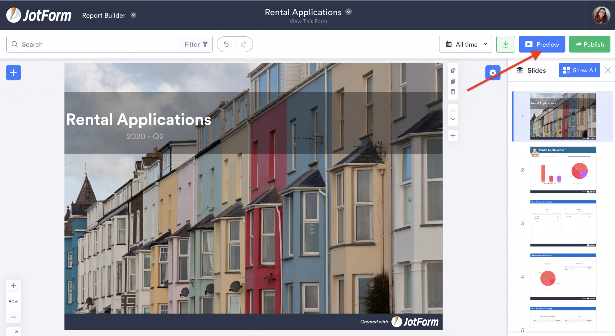 How to present results and gain support with Jotform Report Builder ...
