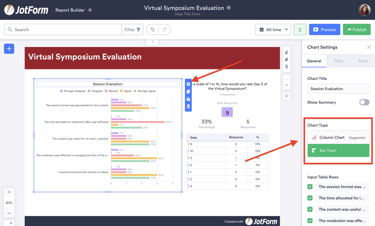 How to collect and share feedback data with Jotform Report Builder ...