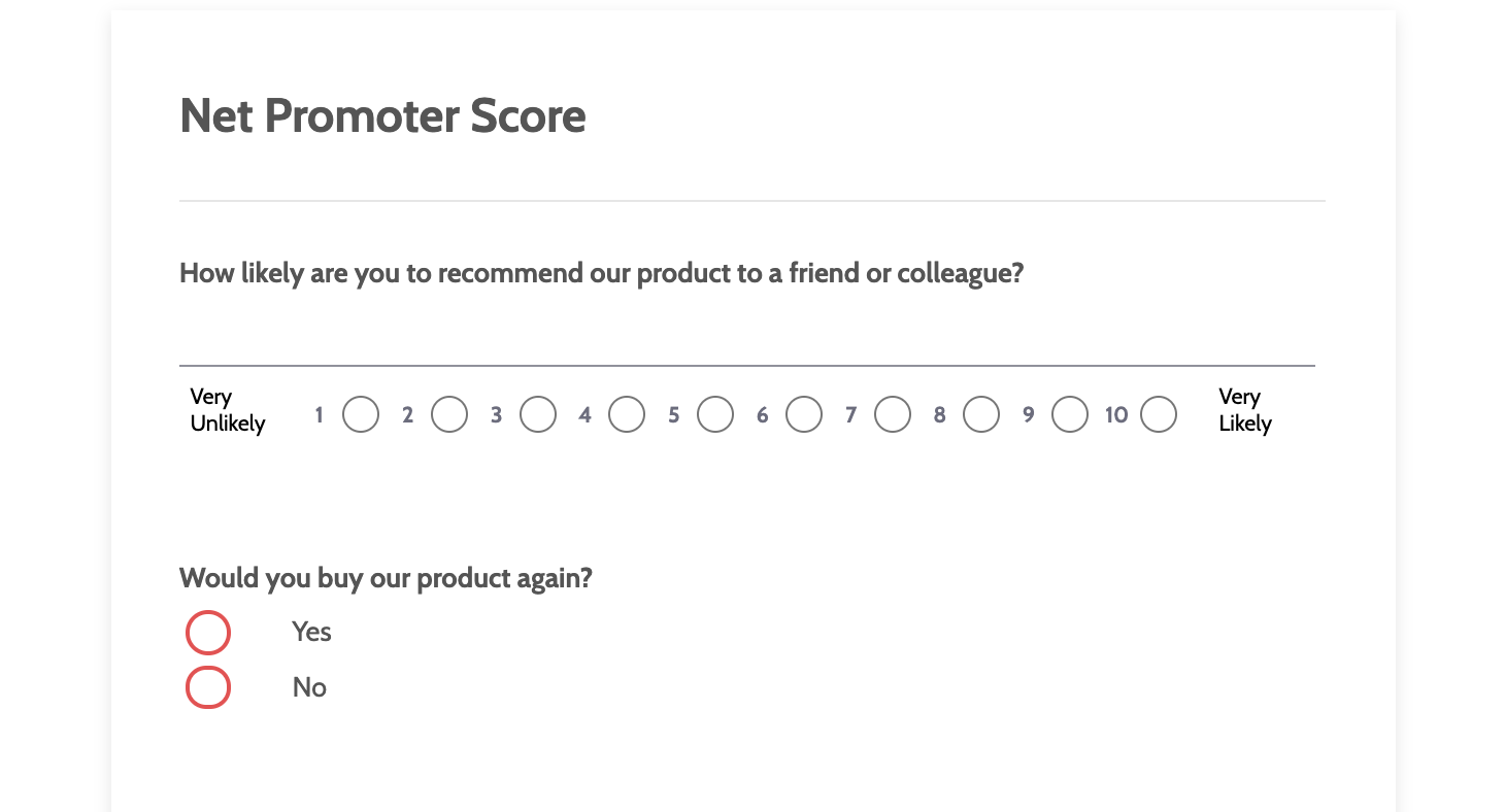 How to calculate the Net Promoter Score (NPS) | The Jotform Blog