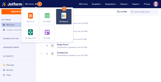 How to Create a Visual Report with Your Form Submissions