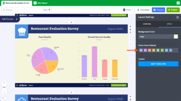 How to Customize a Visual Report