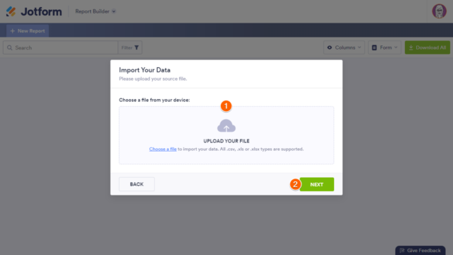 How to Import Your Excel or CSV File Data to Create a Visual Report