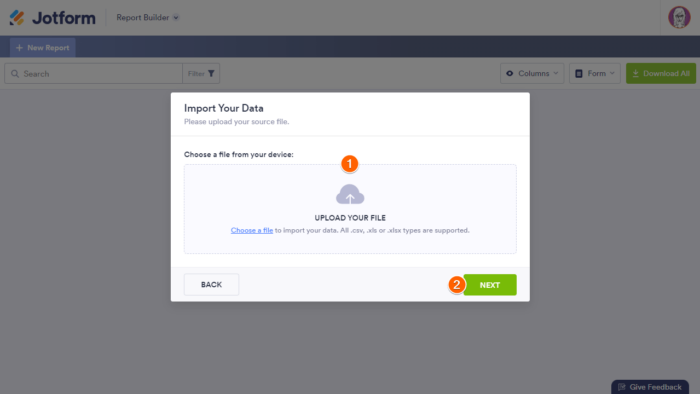 How to Import Your Excel or CSV File Data to Create a Visual Report