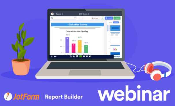 Webinar: Introducing Jotform Report Builder